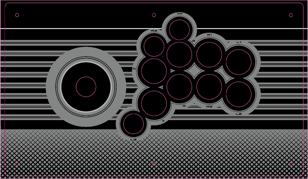 Panzer 5 Printed Plexi Overlay: Vewlix Dark Mode - Jasen's Customs