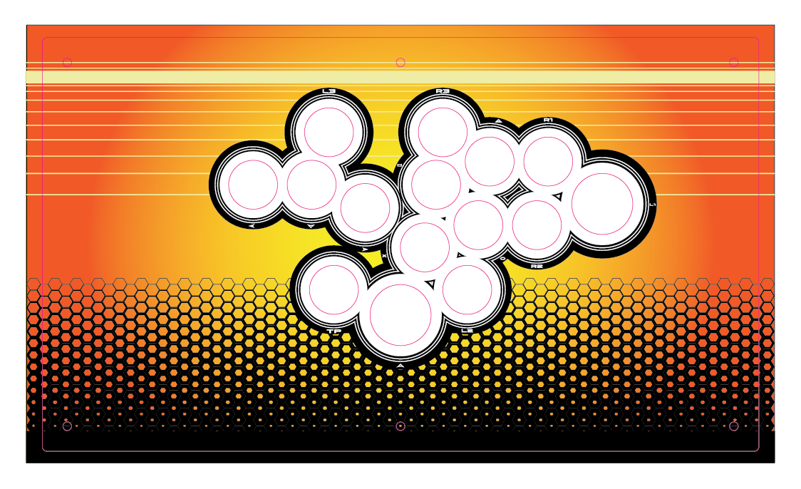 Panzer 5 Printed Plexi Overlay: SFV Vewlix - Jasen's Customs